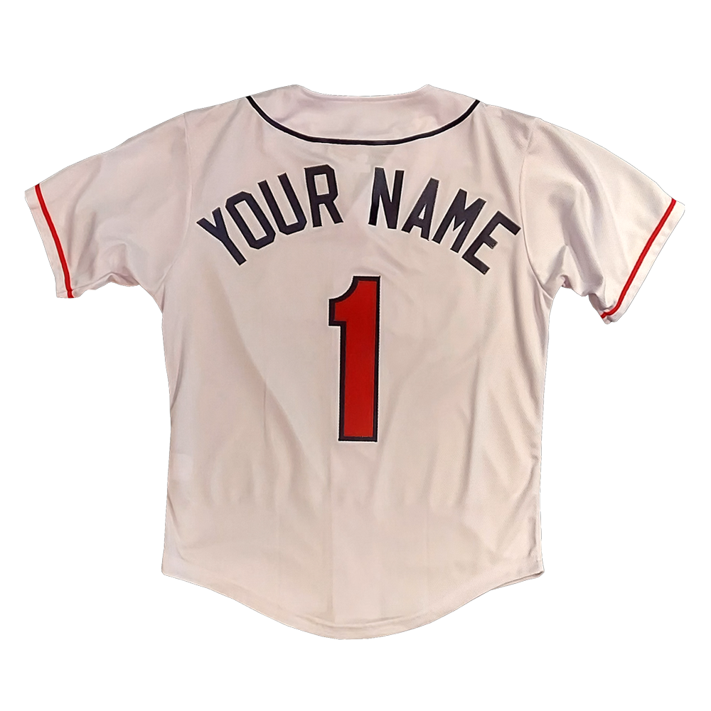 Indianapolis Indians Adult Customizable 1950's Retro White Replica Jer ...