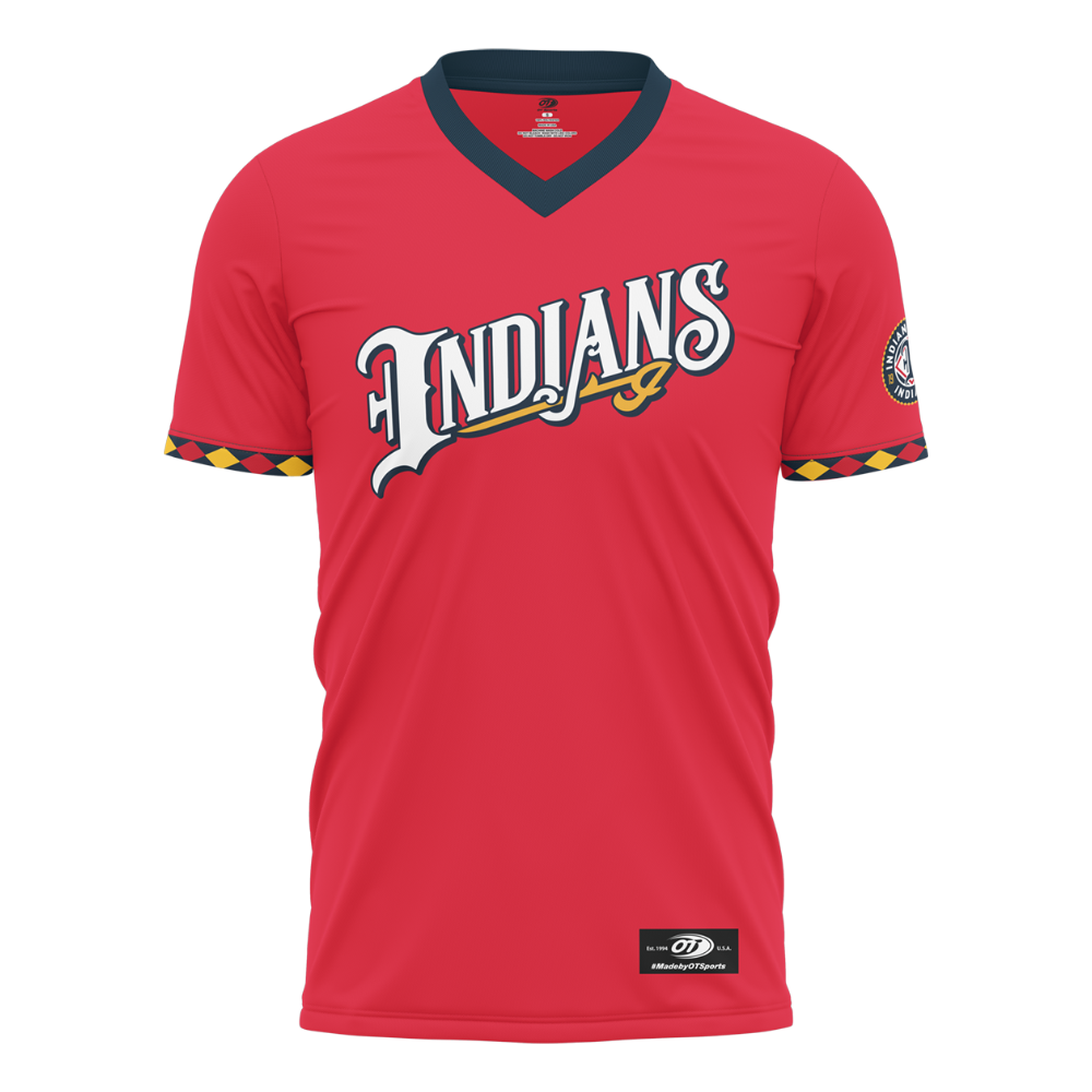Indianapolis Indians Toddler Alternate Red Replica Jersey ...