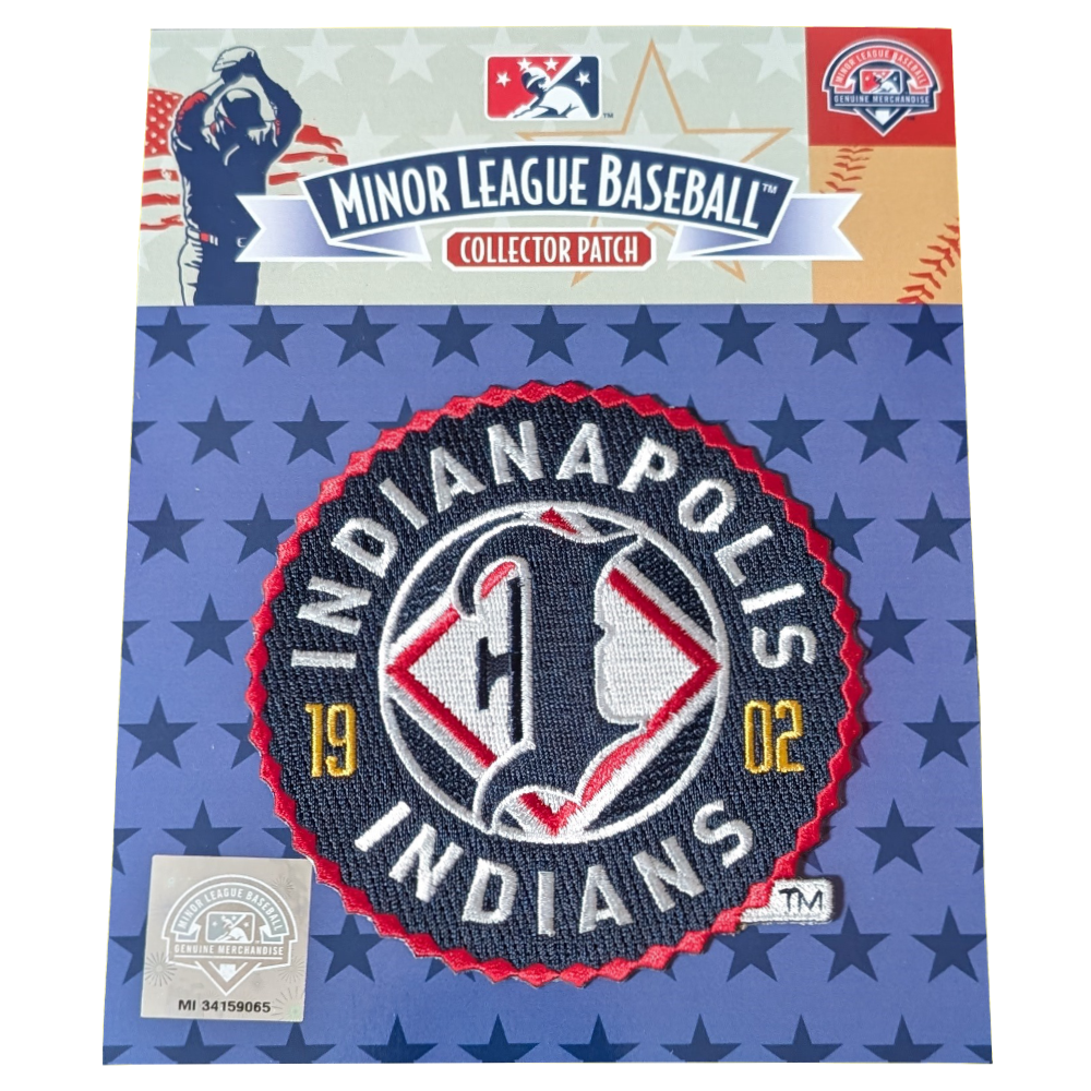 Indianapolis Indians Commemorative Primary Logo Sleeve Patch ...