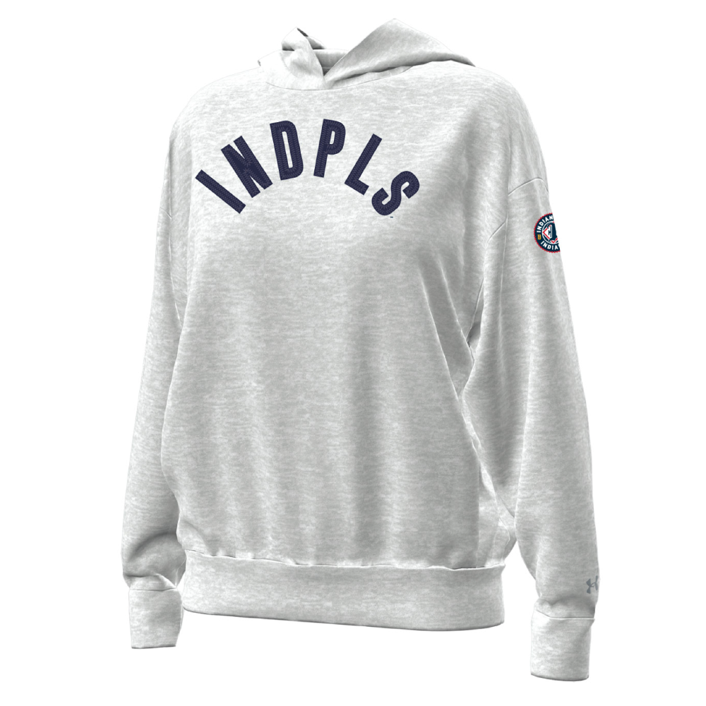 Indianapolis Indians Women's Heather Grey Road Wordmark Under Armour I ...