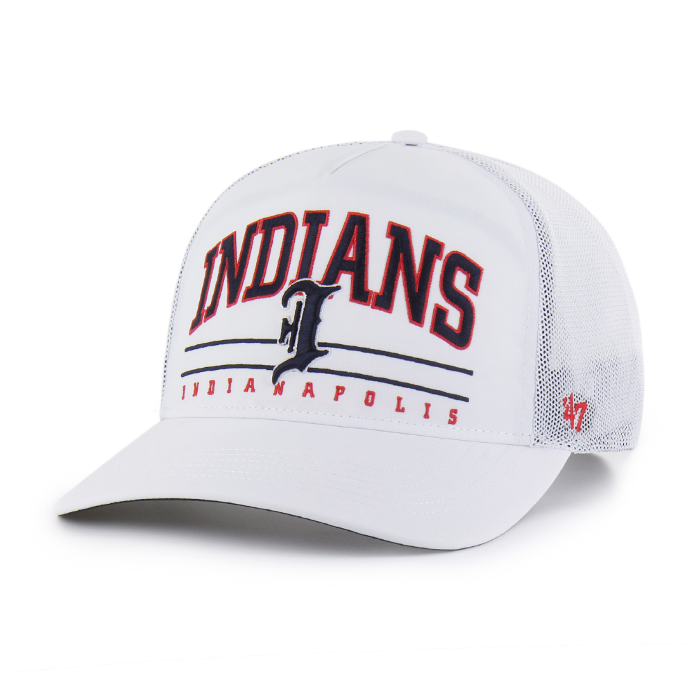 Indianapolis Indians '47 Adult Brrr Roscoe Mesh Hitch Adjustable Snapb ...